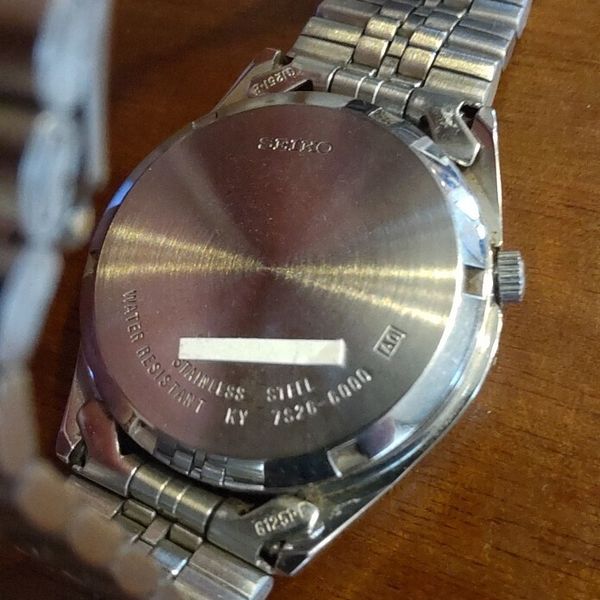 SEIKO 5 Automatic 7S26-6000 [Rare Numbers Black Dial] Watch Vintageã ...