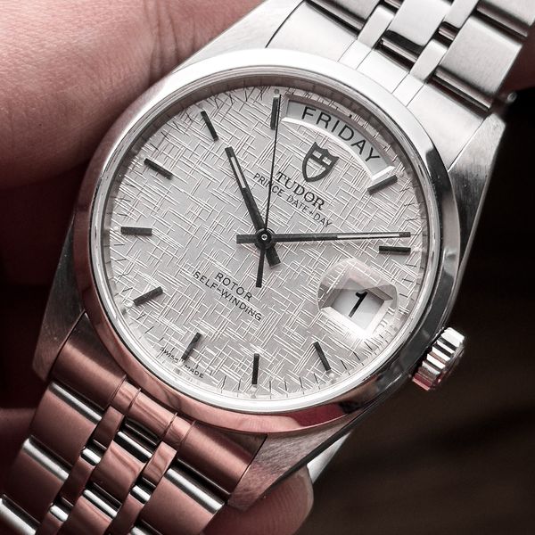 [WTS] Discontinued Tudor Prince Date-Day 76200 Linen Dial | Excellent ...