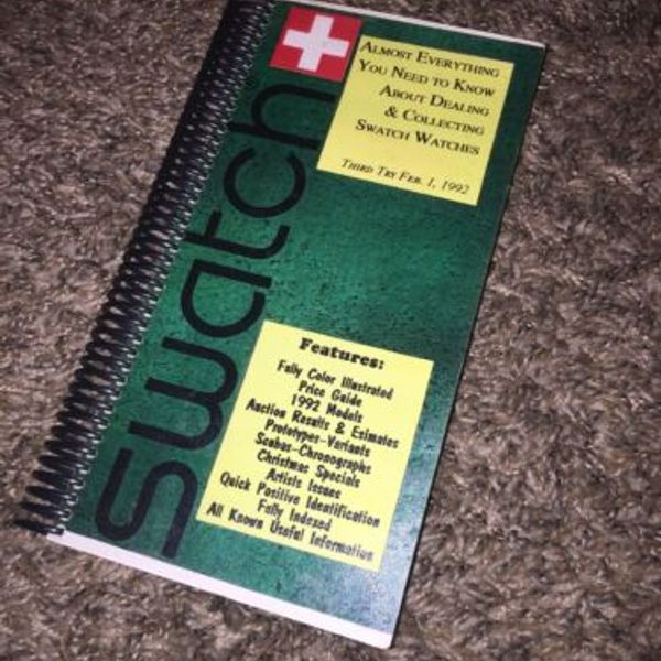 90s Dan Komar Swatch Watch Book Almost Everything Need Know Prototype ...