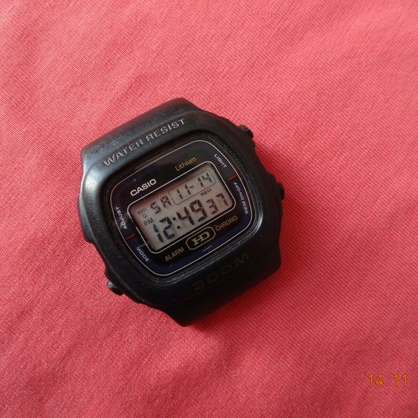 Vintage CASIO "HD" DW-310 (Module 690) / LCD Digital Watch ...