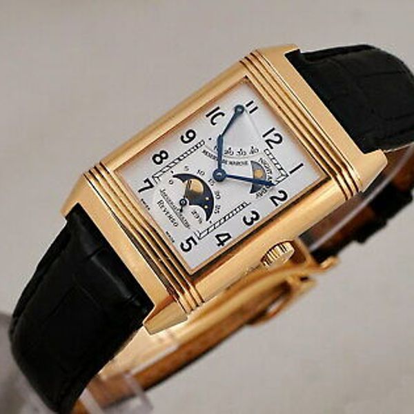 JAEGER-LECOULTRE REVERSO SUN MOON RESERVE DE MARCHE REF.270.2.63 18K ...