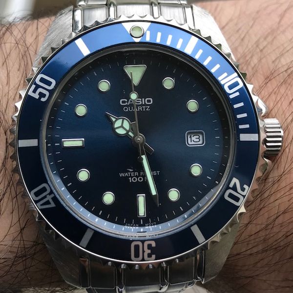[WTS] Vintage Casio Diver Submariner Watch | WatchCharts