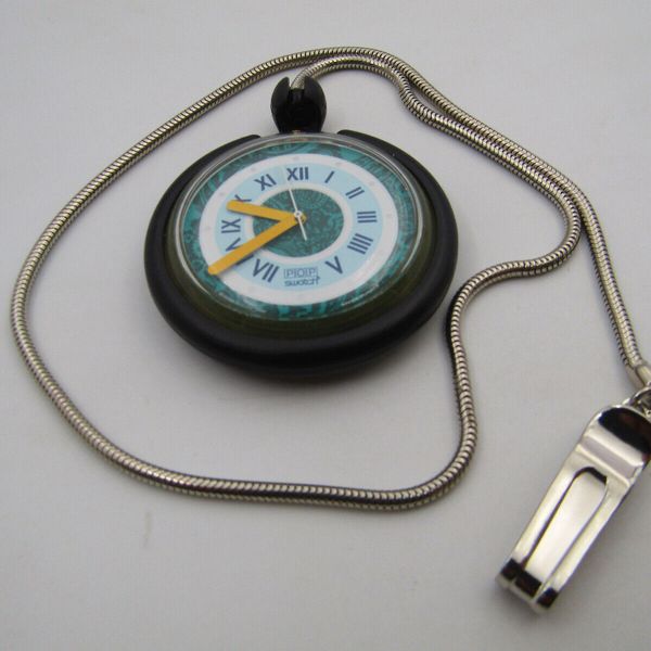 SWATCH POP POCKET WATCH GREEN QUEEN - NEW ITEM | WatchCharts Marketplace