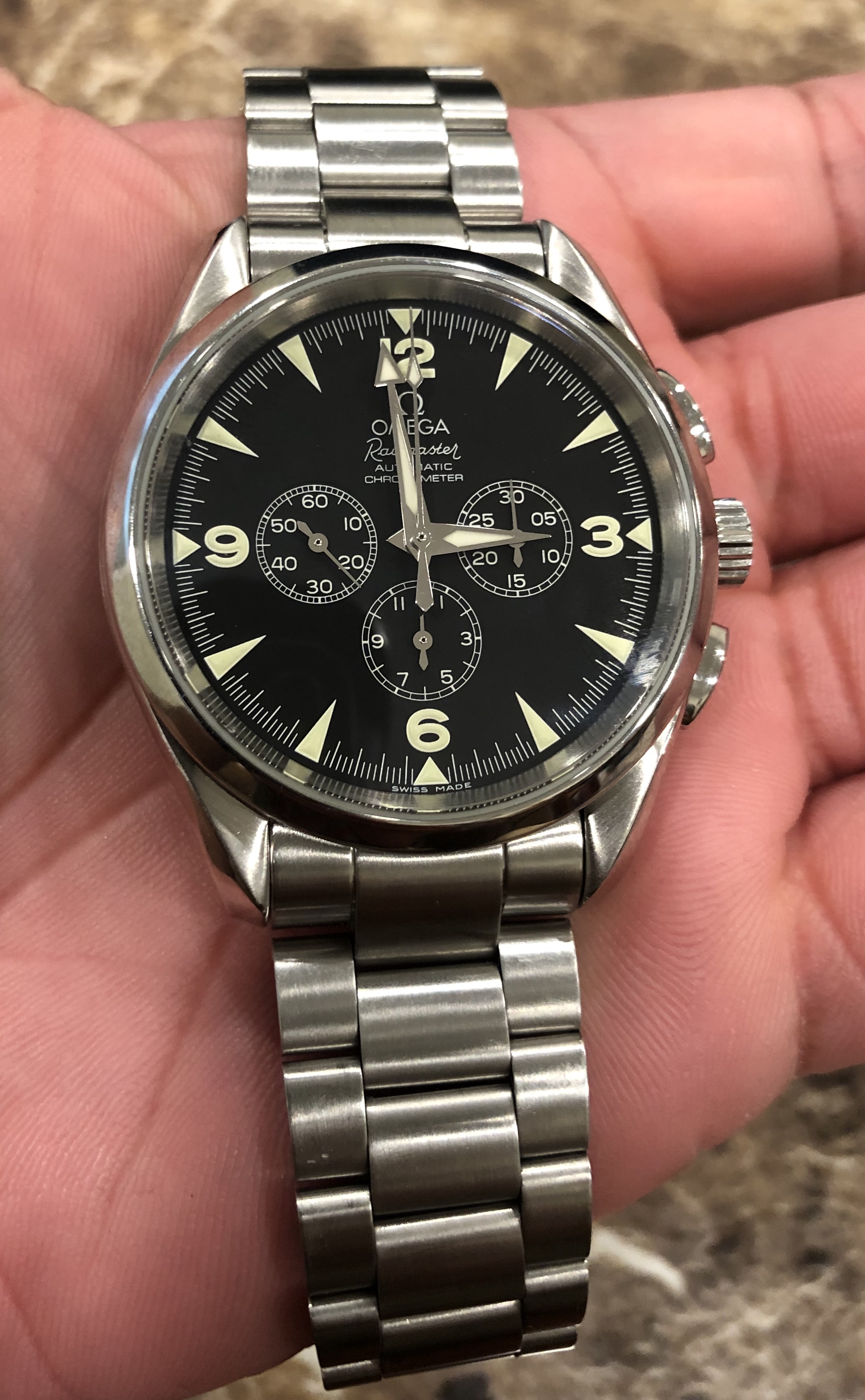 FS: Omega Railmaster Chronograph | WatchCharts