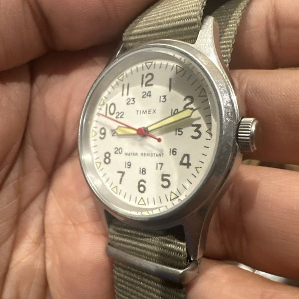 Working Timex J.Crew Vintage Watch Rare Limited Edition 38mm Water ...