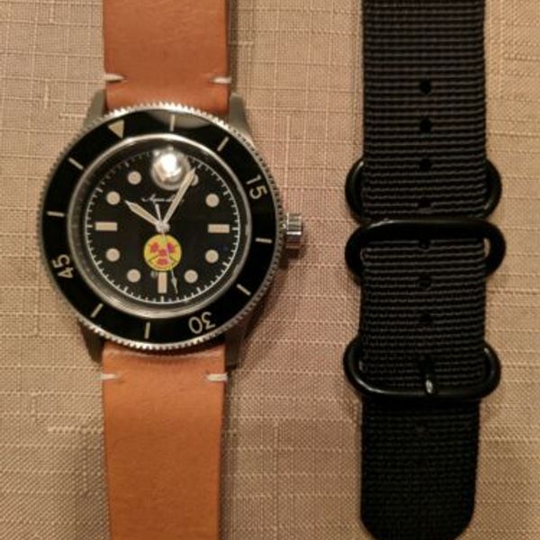 Beautiful Homage! Blancpain Aqua Lung Fifty Fathoms Diver Watch ...