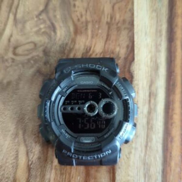Casio G Shock Watch Men Digital Black Day Date 3263 GD-100 51mm New ...