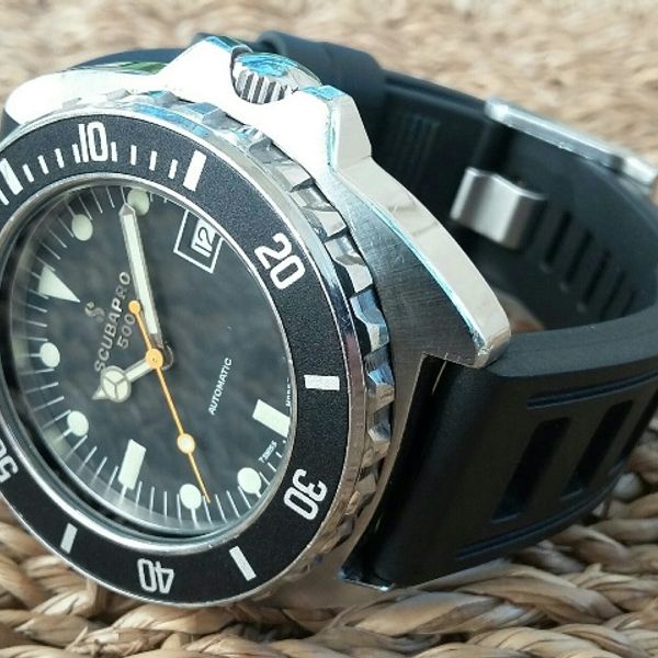 ((SOLD)) 70's Vintage Scubapro 500 Automatic Dive Watch | WatchCharts ...