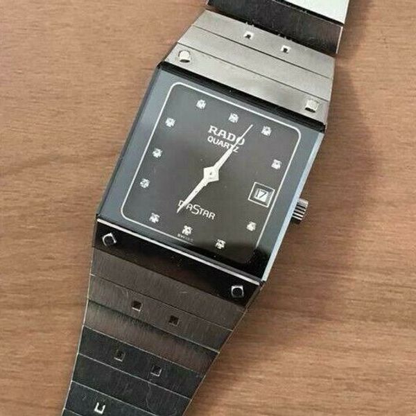 Rado Diastar Watch Quartz 111.0156.3 Date Arm circumference 15 cm ...