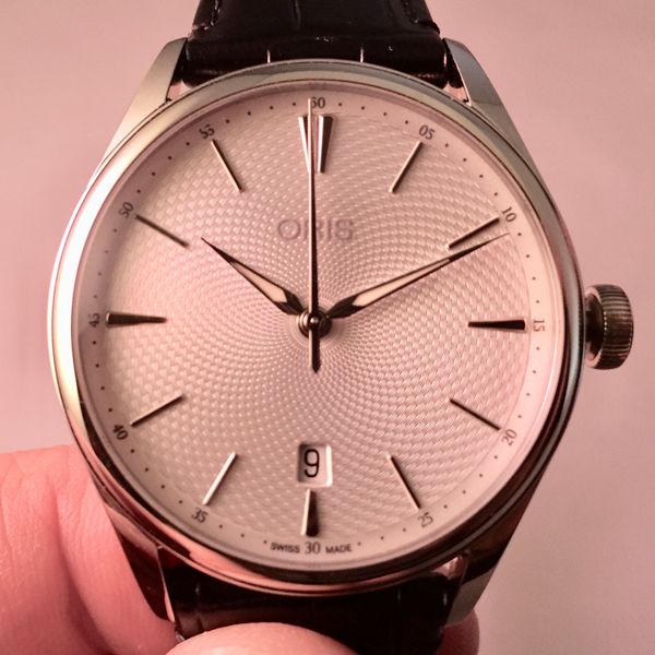 FS: ORIS Artelier Date Silver Dial Dress Watch; Never Worn ...