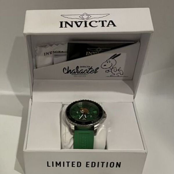 Invicta Character Collection men's watch PEANUTS, Rare PEPPERMINT PATTY ...