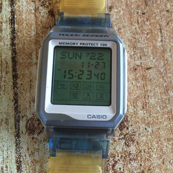 Casio Databank VDB-200SJ Touchscreen Quartz Men's Watch | WatchCharts