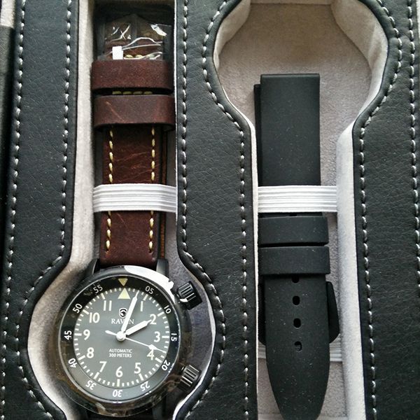 FS: Brand New Raven Defender DLC - Gray Dial | WatchCharts