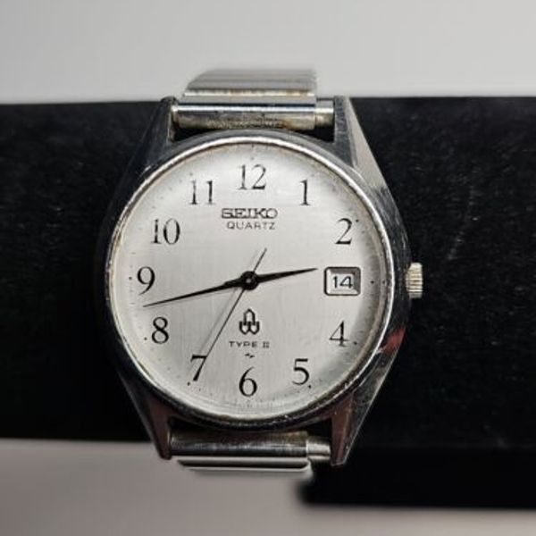1979 Seiko Watch 4335-8000 Quartz Type II - NEW BATTERY - WORKS - NEEDS ...