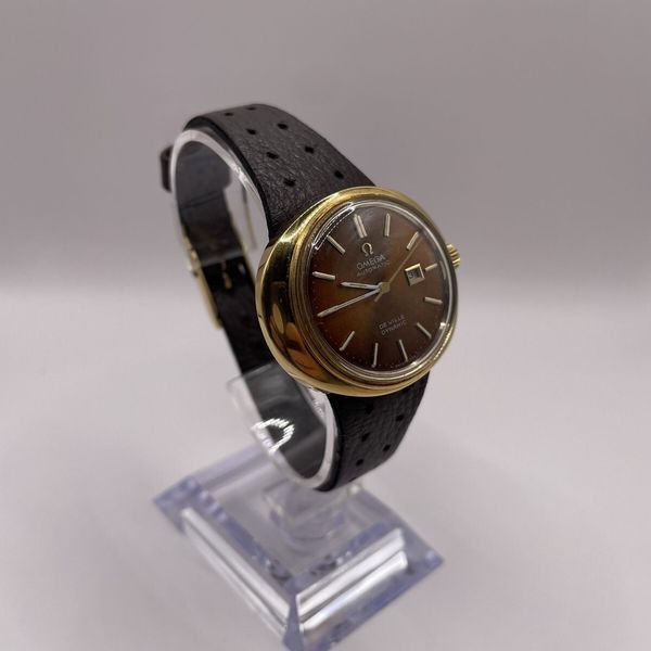 Omega Deville Dynamic 166.039 Automatic Watch â RARE Tropical Dial ...
