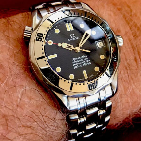 Omega Seamaster Professional 300M Automatic Chronometer The Steel Bond ...