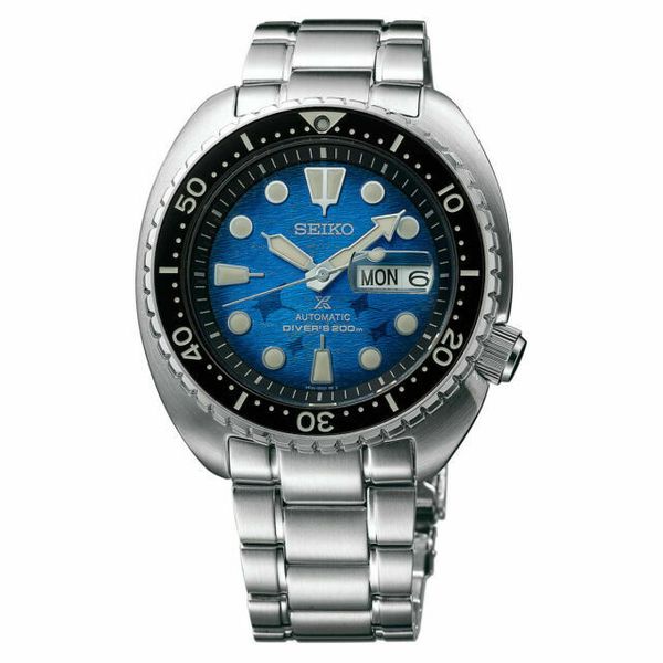 Seiko Prospex Blue Men's Watch - SRPE39 KING TURTLE BLUE DIAL ...