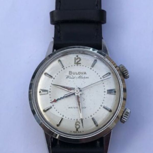 Bulova Wrist Alarm Automatic Watch | WatchCharts Marketplace