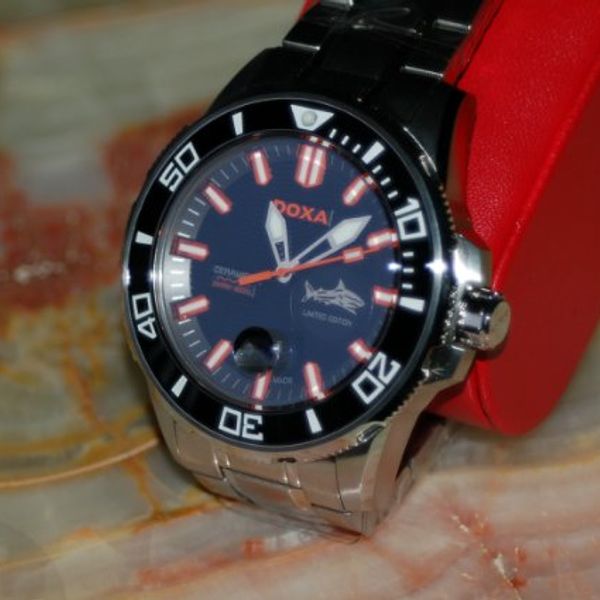 Limited Edition Doxa Shark 300M Ceramica | WatchCharts Marketplace