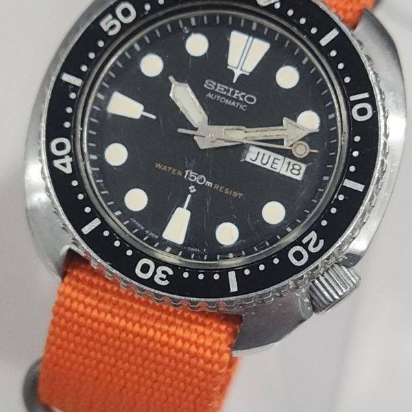 Vintage 1987 Seiko 6309-7049 Automatic Turtle Diver Men's Watch | WatchCharts Marketplace
