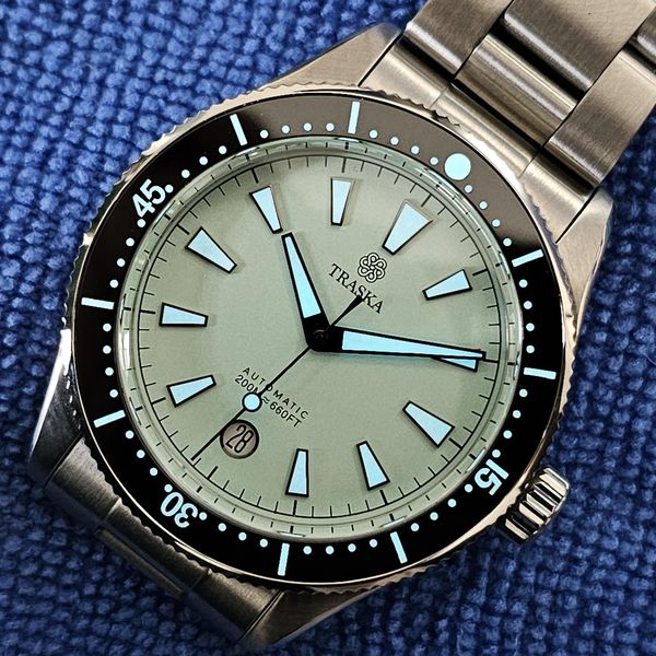 [WTS][USA] Traska Freediver Mint Green (Priced to sell!) | WatchCharts