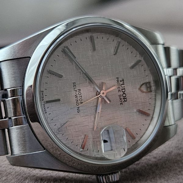 Tudor Prince Date Linen Dial Ref. 74000 - Menâ s | WatchCharts Marketplace
