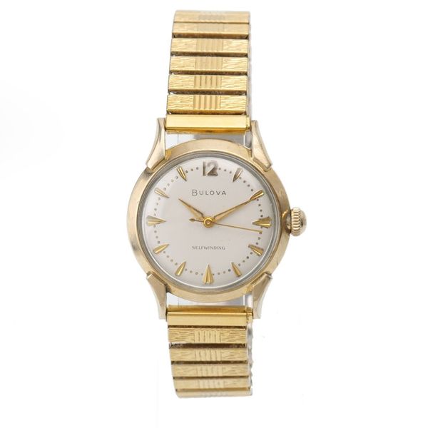 Vintage 1961 Bulova President Men's Automatic Wristwatch 11 AFAC Steel ...