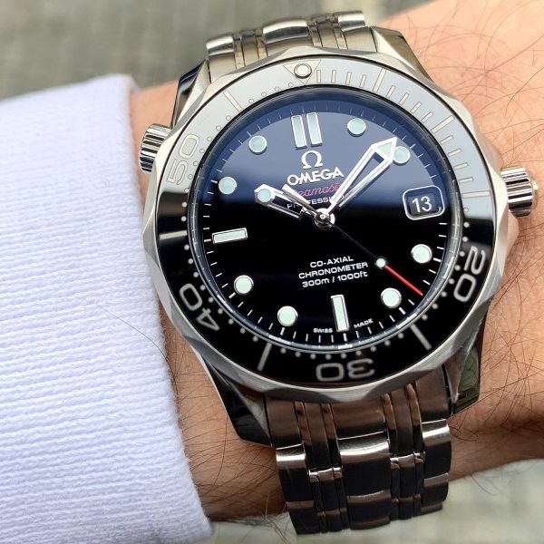 FS Omega Seamaster Diver 300M Co-Axial Automatic 36.25mm | WatchCharts ...