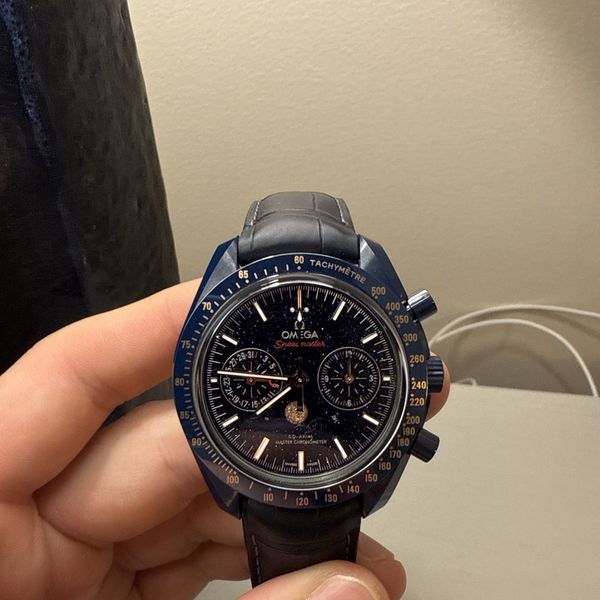 2025 Omega Speedmaster Blue Side Of The Moon Aventurine Dial (3/2025 ...