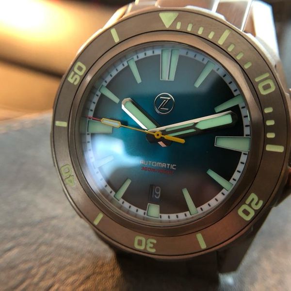 FS: Zelos Titanium Swordfish 300m automatic dive watch, mint, just $449 ...