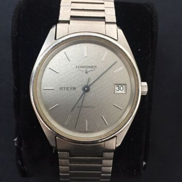 Longines Steyr Stahl Automatic 70er Jahre L629 1663 | WatchCharts Marketplace