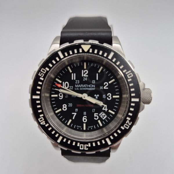 Marathon TSAR 41mm Diver's Quartz Watch on Rubber Strap with Box ...