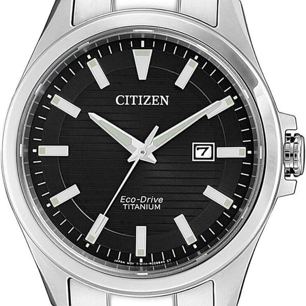 Citizen Eco-Drive Sport Luxury Super Titanium Quartz Men's Watch AW1248 ...