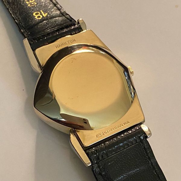 Vintage Hamilton Pacer Black Dial Electric Watch 505 Movement | WatchCharts Marketplace