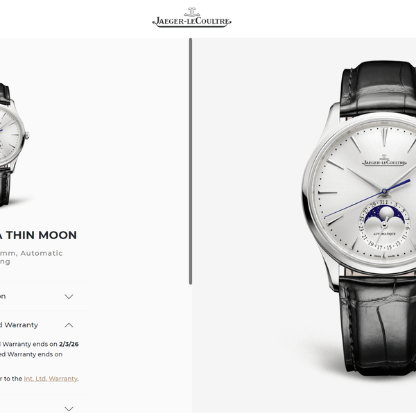 [WTS] JLC MUT Moon 39mm - Brand New - Warranty Through 2032 ...