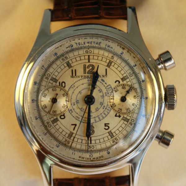 Breitling Montbrillant Chronograph 1935 - 1939 Venus 175 rare vintage ...
