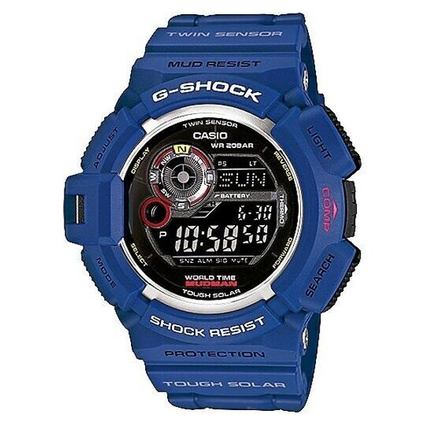 Casio G-Shock Mudman Navy Blue G-9300NV-2DR Limited Edition Triple ...
