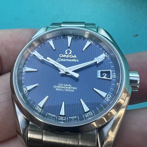 FS: Omega Aqua Terra "Skyfall" 38.5mm | WatchCharts Marketplace