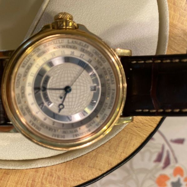 breguet hora mundi 24 time zone marine automatic | WatchCharts Marketplace