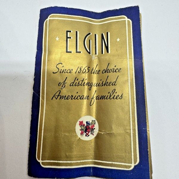 Elgin DeLuxe Ladies Watch In Original Box 10K Gold Filled Era Vintage ...