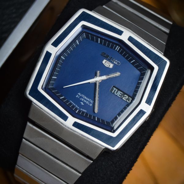 [wts] Ultra-Rare Vintage Seiko 5 ????Blue Octagon TV Dial ???? - July ...