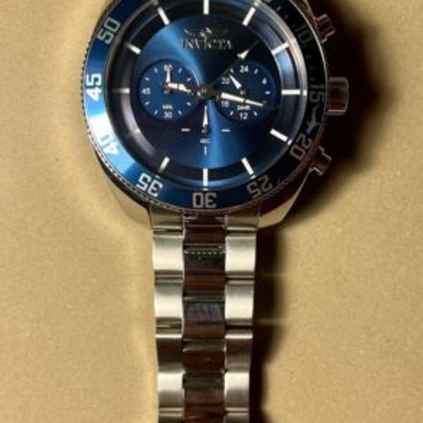 Invicta Pro Diver. 48 Mm. Stainless Steel Blue. Model 30055 ...