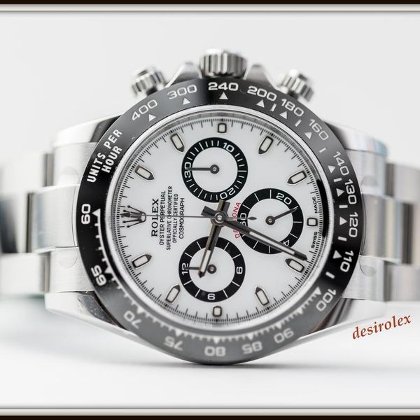 FS: BNIB Rolex 116500LN DAYTONA Ceramic Bezel WHITE Dial Full Set US AD ...