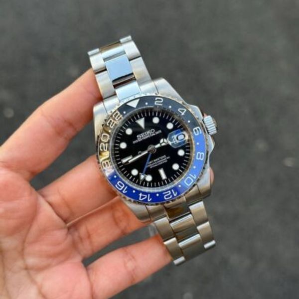 GMT Seiko Mod Batman - Customwatchez | WatchCharts Marketplace