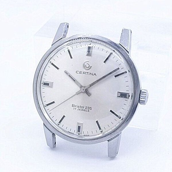ALL ORIGINAL VINTAGE CERTINA 17 Jewels Manual Men's Watch 70's ...