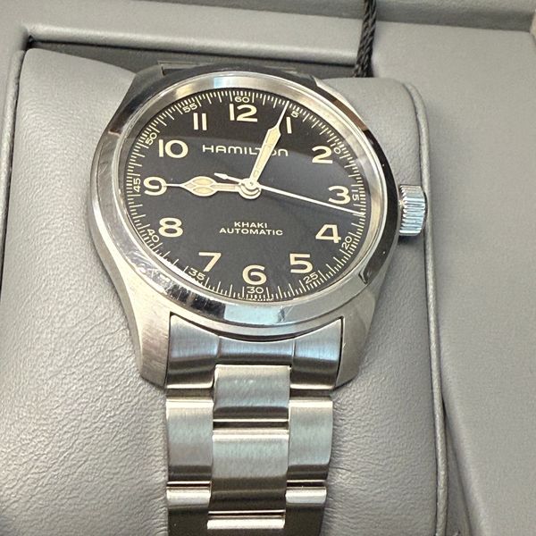 Hamilton Khaki Field Murph Bracelet 38mm Watch H70405130 / Uncle Straps ...