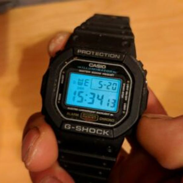 Casio G-Shock 3229 DW-5600E Sports Chrono Illuminator Pristine ...