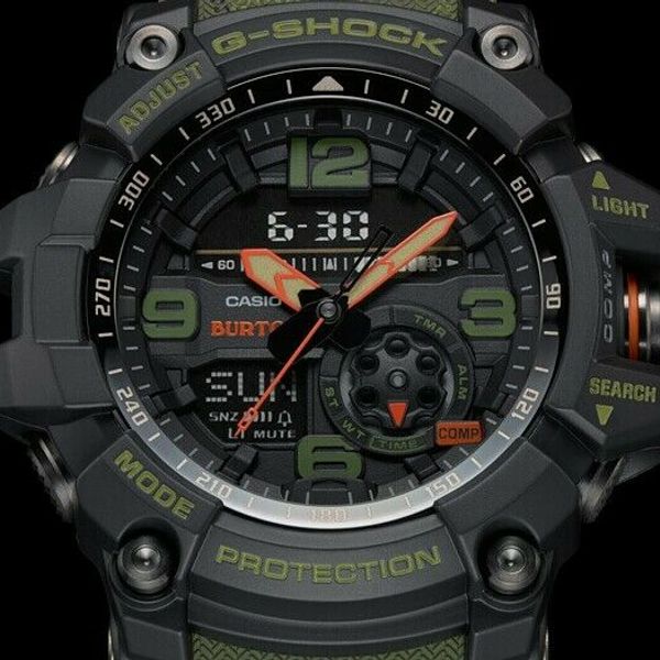 Casio G-SHOCK BURTON Collab GG-1000BTN-1A Limited Edition Mudmaster ...