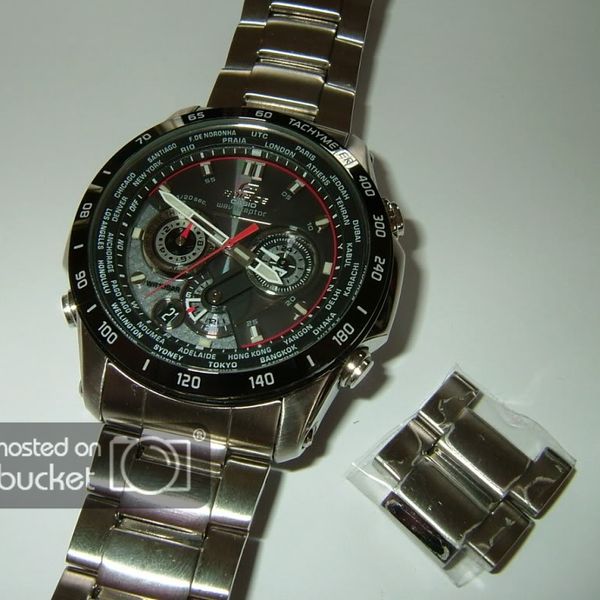 FS: Casio Edifice Atomic multiband 6 EQW-M1000DB | WatchCharts Marketplace