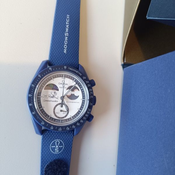 Swatch x Omega MoonSwatch Mission To Earthphase Moonshine Gold ...